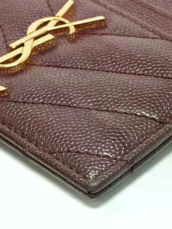 Saint Laurent 2020 Cassandre Matelassé Card Holder
