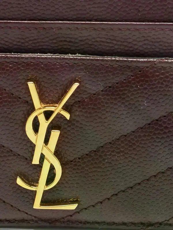 Saint Laurent 2020 Cassandre Matelassé Card Holder