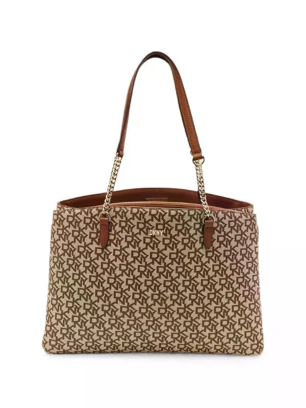 Dkny Bryant Logo Canvas Tote Bag