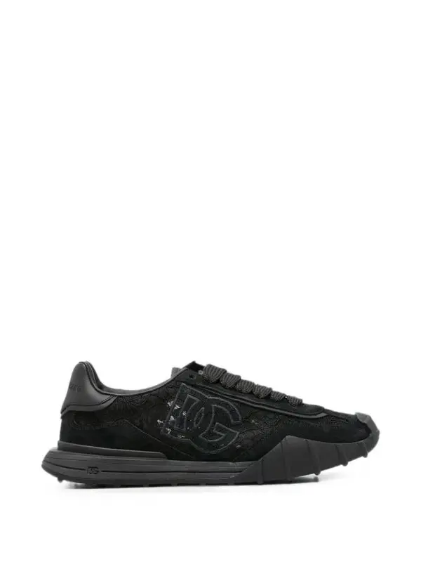 Dolce & Gabbana Lace Panelled Sneakers