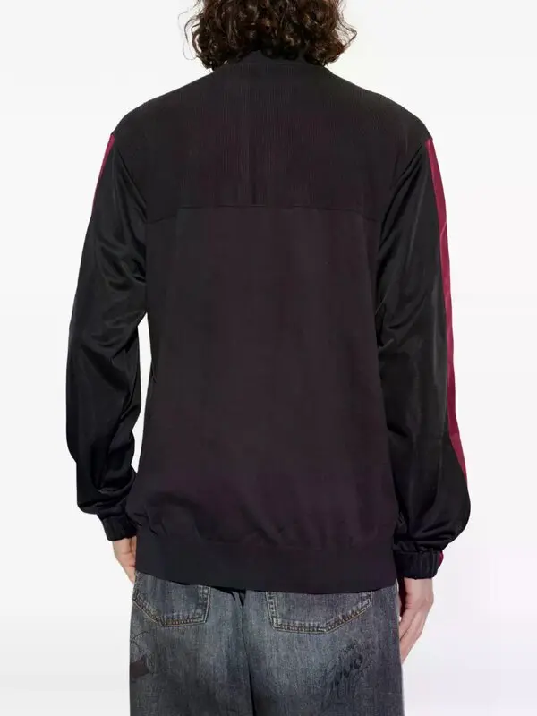 Balenciaga Logo-embroidered Zip-up Sweatshirt