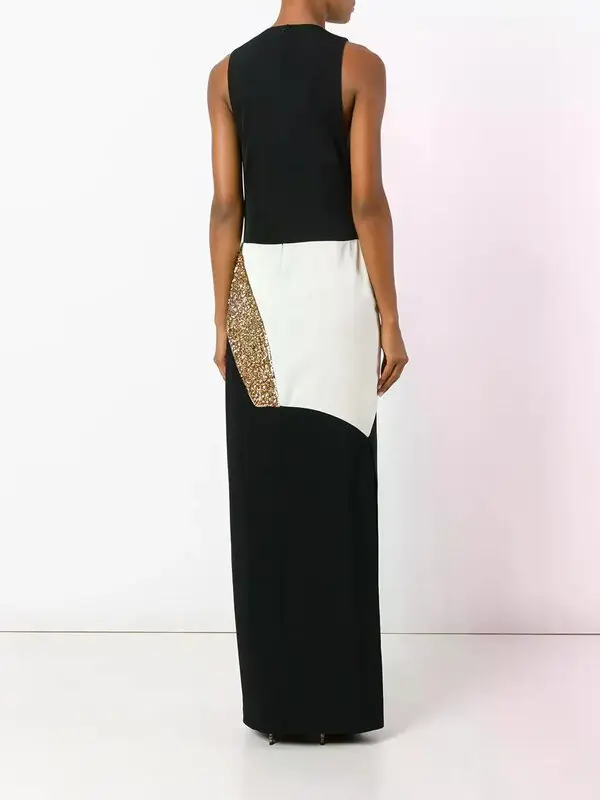 TOM FORD Color Block Maxi Dress