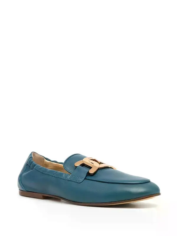 TOD'S Chain Link Detail Loafers