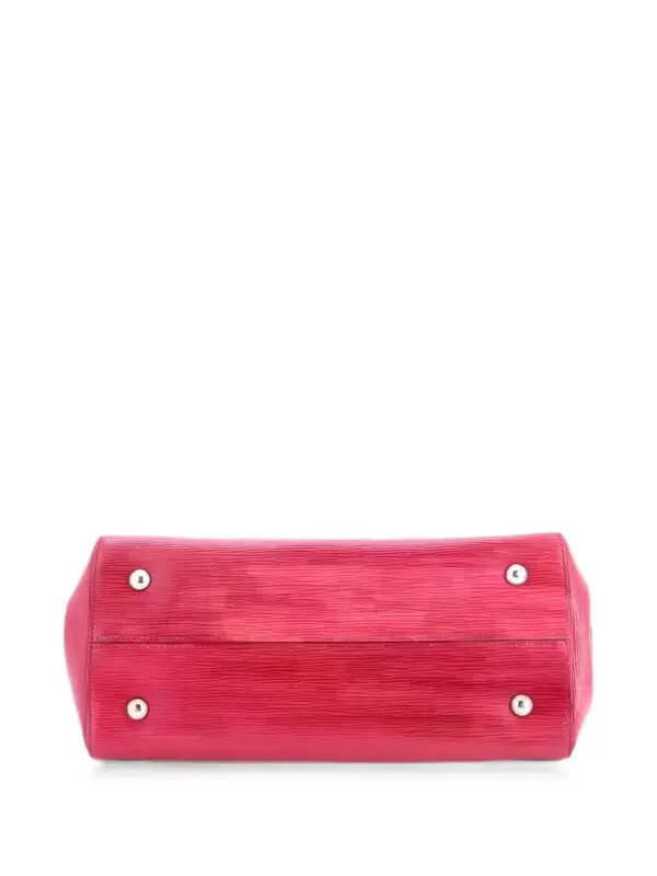 LOUIS VUITTON Epi Leather Marly Satchel - Red