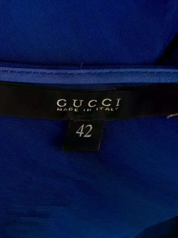 Gucci Silk Flared Sleeve Blouse