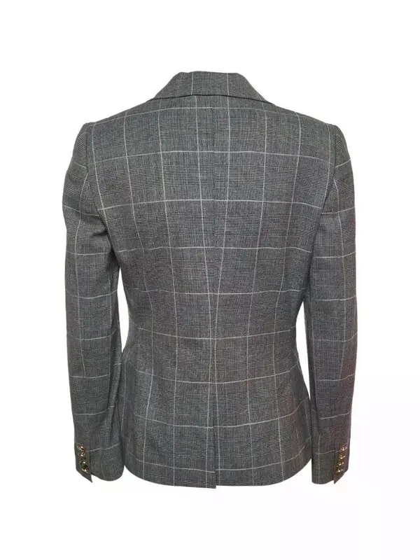 Dolce & Gabbana Plaid Single-breasted Blazer
