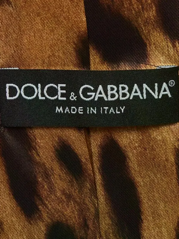 Dolce & Gabbana Plaid Single-breasted Blazer