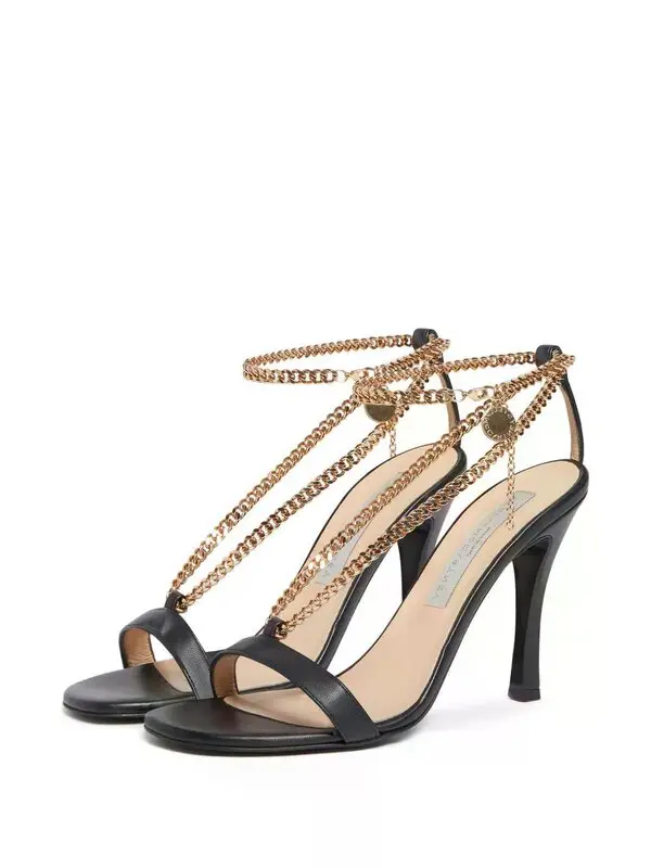 Stella McCartney Chain Ankle Strap Sandals