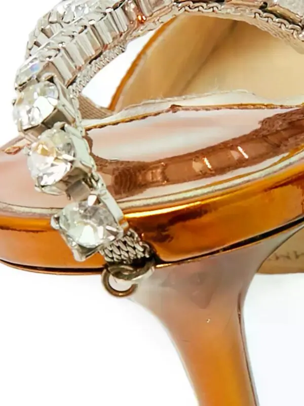 JIMMY CHOO Saeda Crystal-embellished Pumps