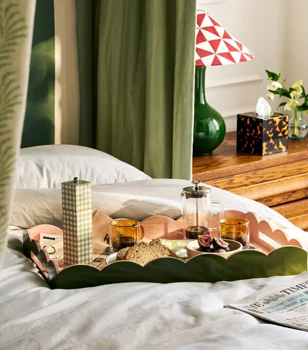 ADDISON ROSS Lacquered Ottoman Tray