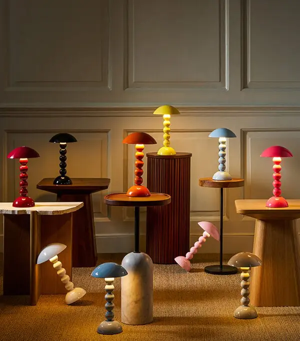 ADDISON ROSS Bobbin Rechargeable Table Lamp