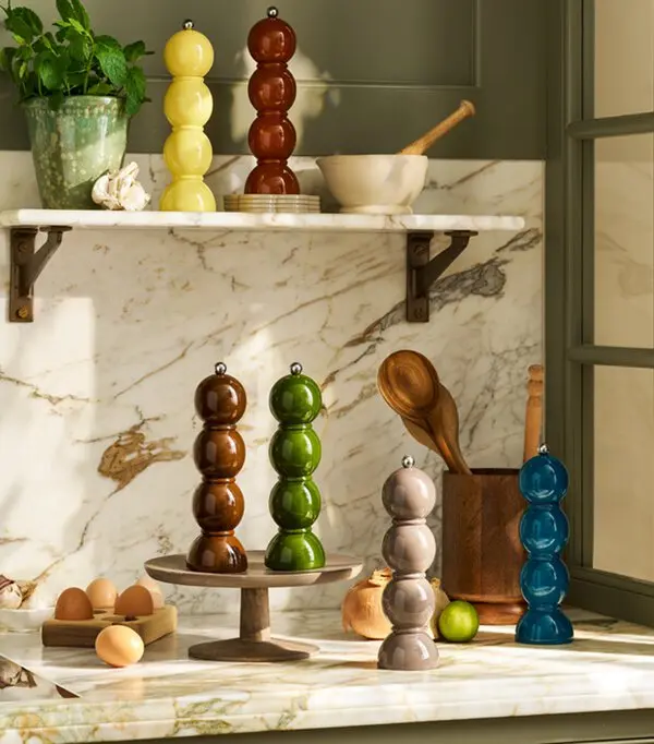 ADDISON ROSS Bobbin Salt Or Pepper Mill