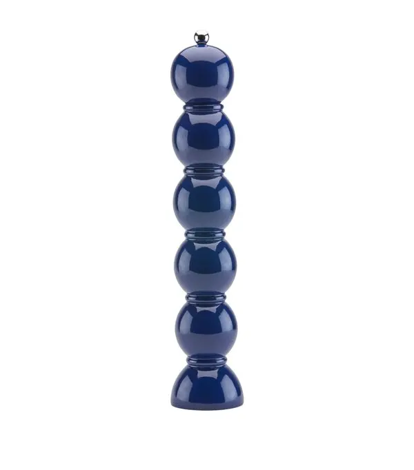 ADDISON ROSS Large Bobbin Salt Or Pepper Mill - Blue