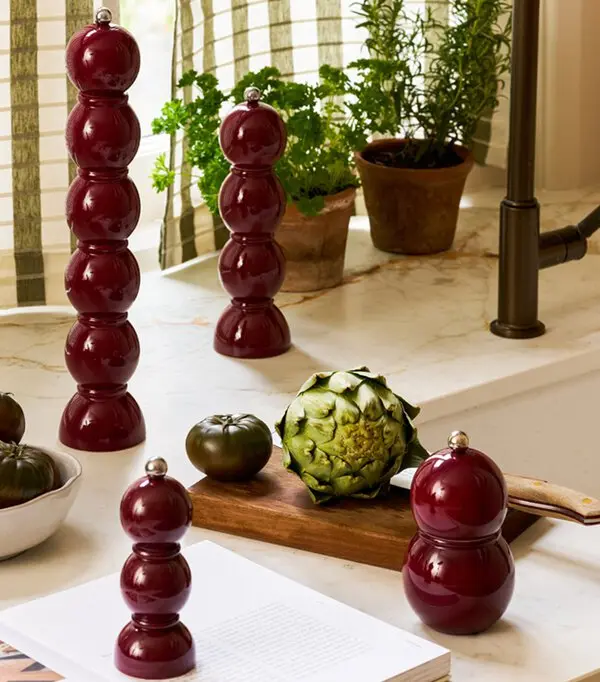 ADDISON ROSS Large Bobbin Salt Or Pepper Mill