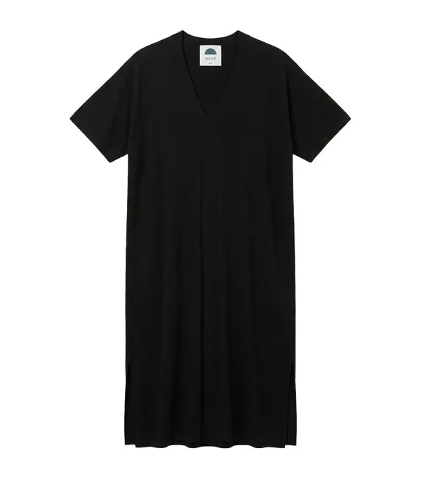 SHELEP Merino-silk V-neck Kaftan