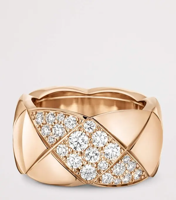 Chanel Gold And Diamond Coco Crush Ring