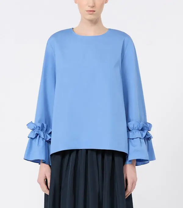 Max Mara Ruffle-trim Blouse