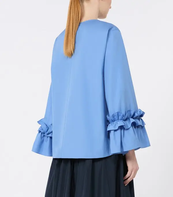 Max Mara Ruffle-trim Blouse