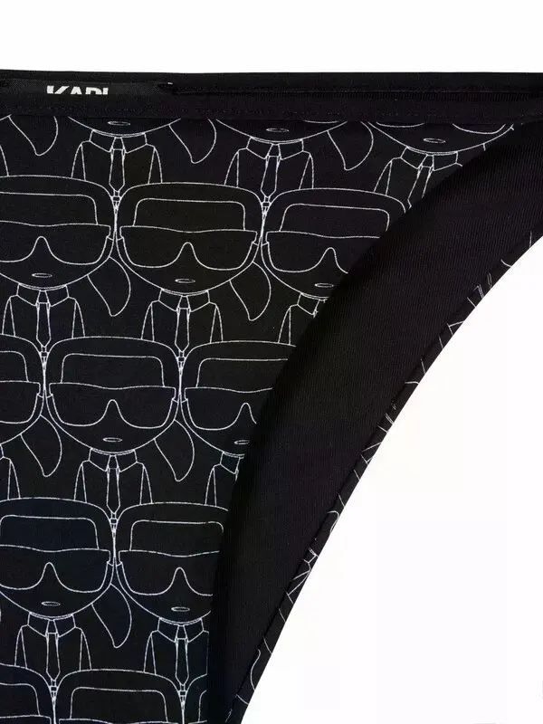Karl Lagerfeld Monogram Bikini Briefs
