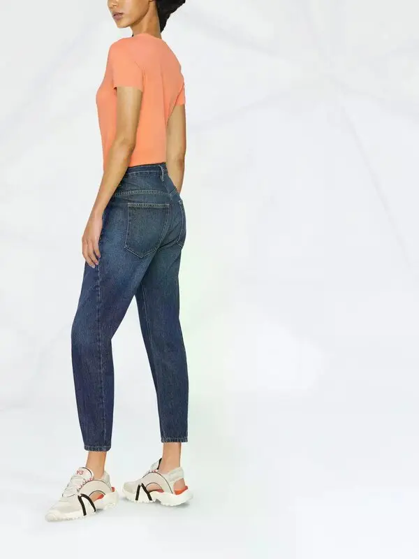 DIESEL® Fayza Cropped Boyfriend Jeans