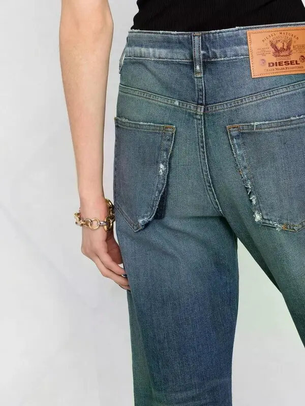 DIESEL® D-reggy Cropped Jeans