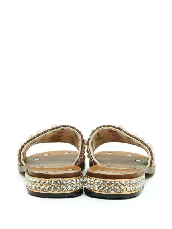 Gucci Embellished Lupe Sandals