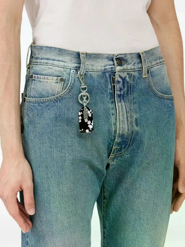 MAISON MARGIELA Double Tag Keyring Small