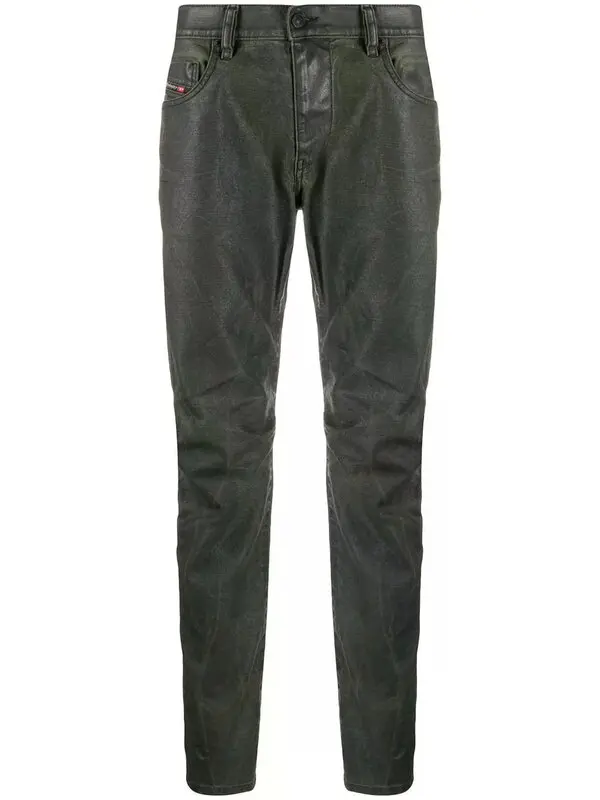 DIESEL® D-strukt Slim-fit Jeans - Green