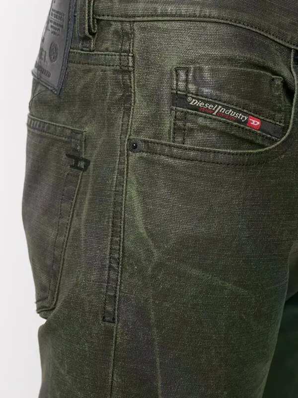DIESEL® D-strukt Slim-fit Jeans - Green