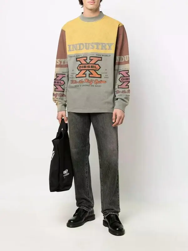 DIESEL® 1955 Straight-leg Jeans - Black