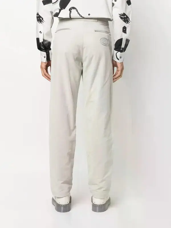 Moschino Patch Straight-leg Trousers