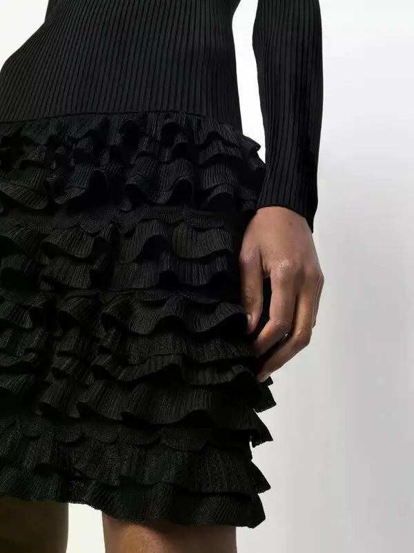 Moschino Long-sleeve Drop-waist Dress