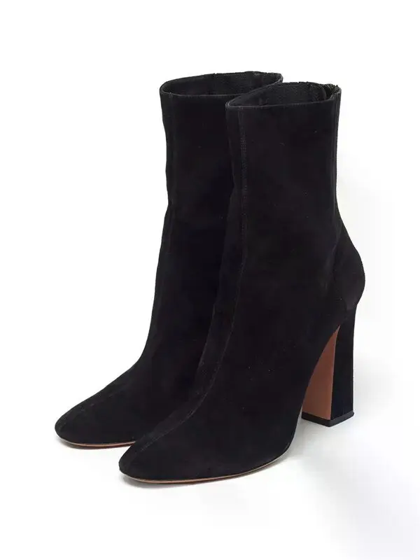 AQUAZZURA Brooklyn Zip-up Ankle Boots