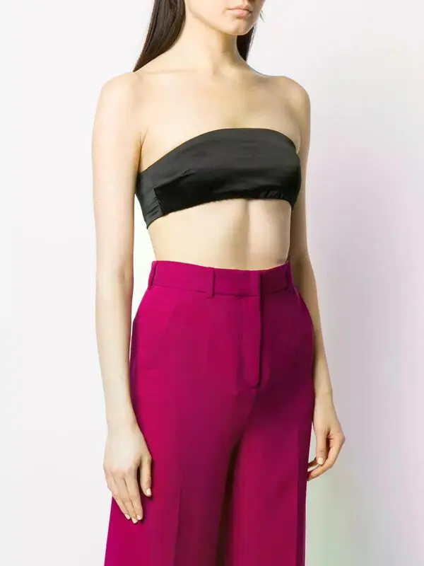 TOM FORD Strapless Bandeau Crop Top