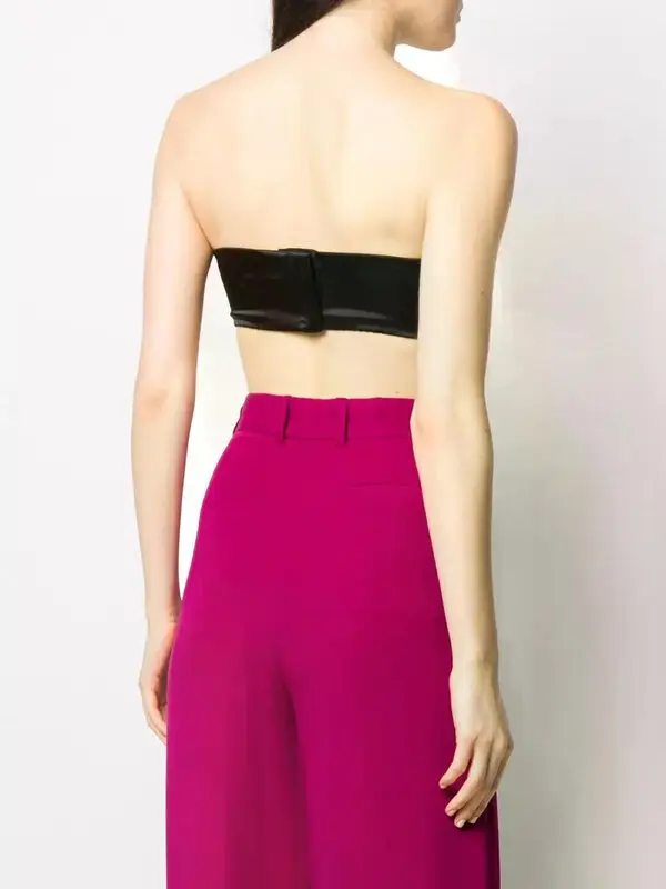TOM FORD Strapless Bandeau Crop Top