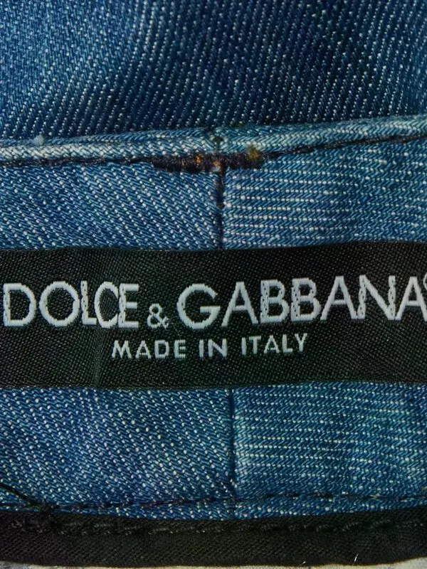 Dolce & Gabbana Straight-leg Jeans With Four Pockets