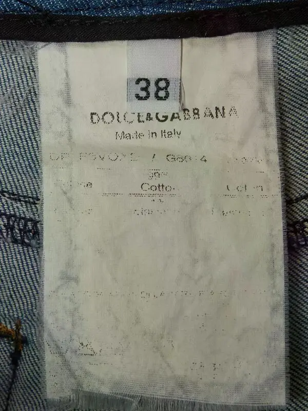 Dolce & Gabbana Straight-leg Jeans With Four Pockets
