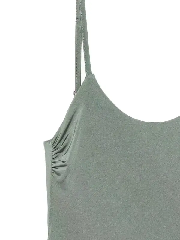 MOUTAKI Ruched Scoop Neck Swimsuit