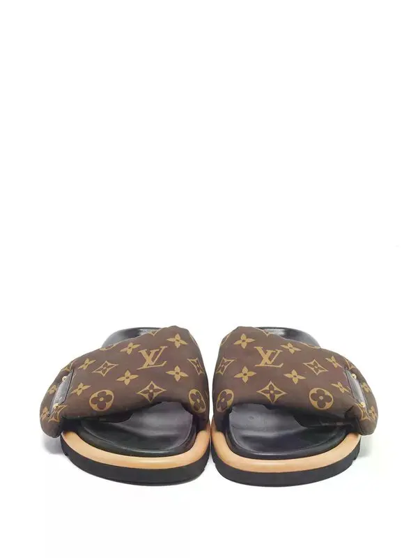 LOUIS VUITTON Monogram Pillow Slides