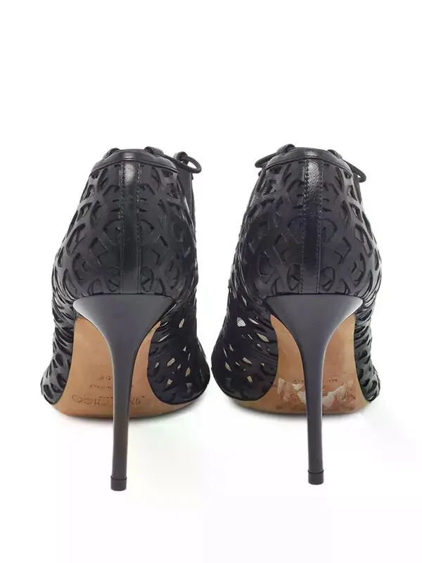 JIMMY CHOO Kalipso Laser-cutout Ankle Boots