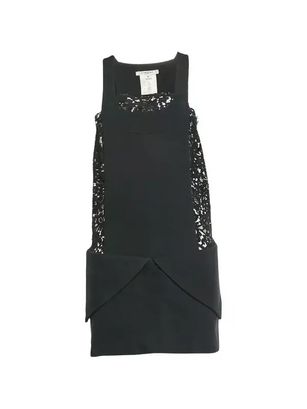 Givenchy Lace-paneled Pleated Dress