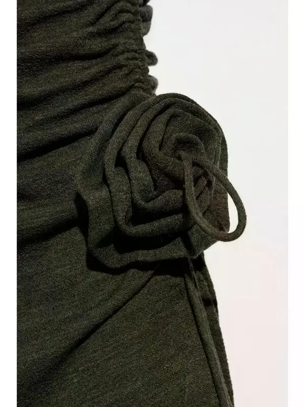 Burberry Rose Wool Halterneck Dress