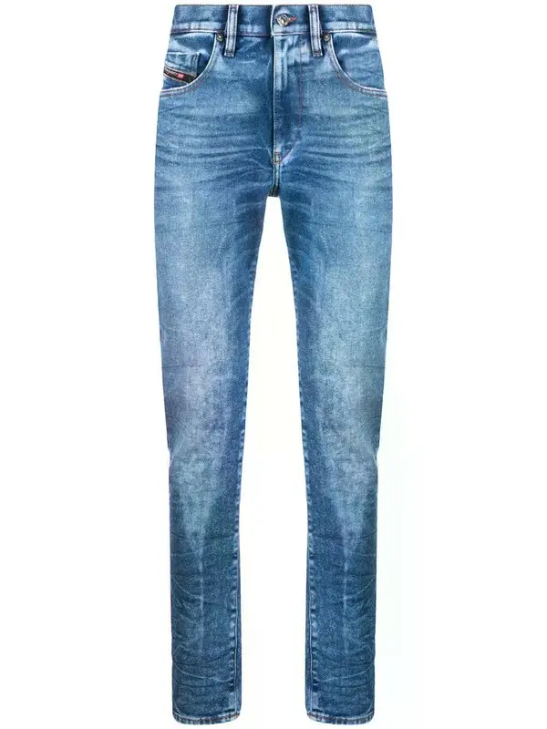 DIESEL® D-strukt Slim-fit Jeans - Blue