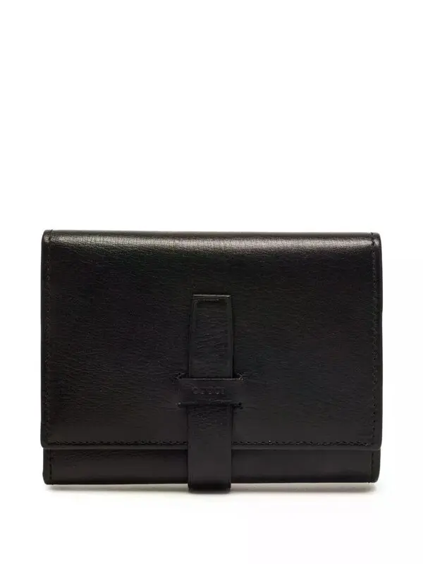 Gucci Flap Trifold Wallet - Black