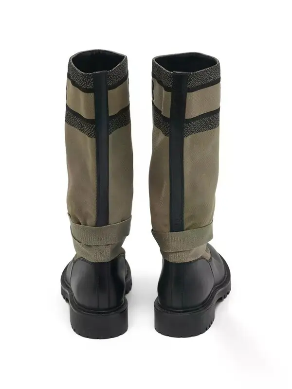 Dior D-major Buckled Boots - Neutrals