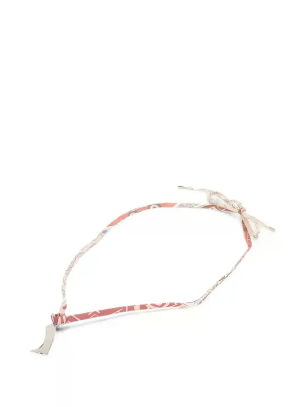 Hermès Tourbillon Boot-charm Necklace - Silver