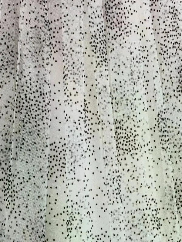 GEMY MAALOUF Flower-embellished Tiered Dress