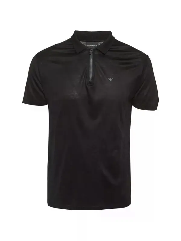 Emporio Armani Zip-up T-shirt