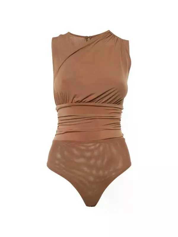 Herve Leger Ruched Bodysuit