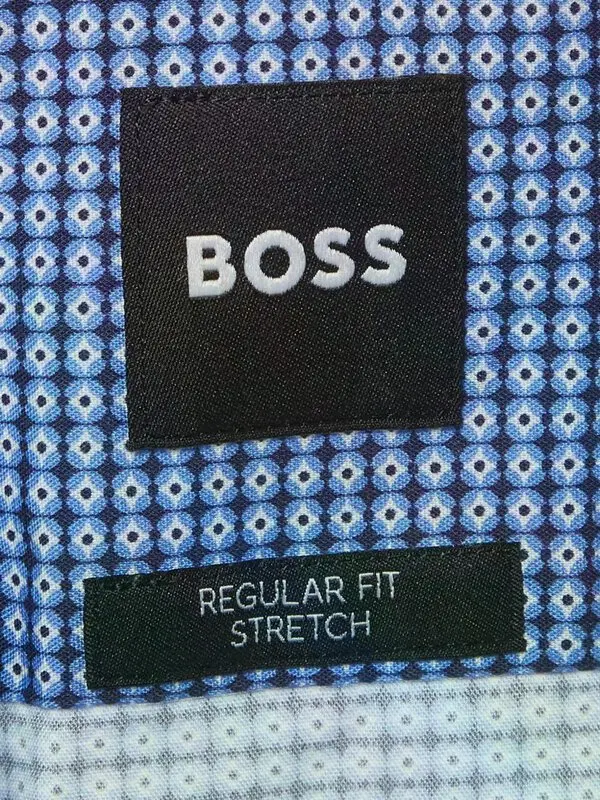BOSS Printed Long-sleeve Shirt